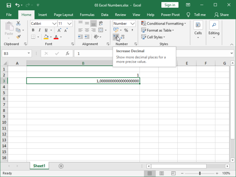 Numbers In Excel DailyEXCEL