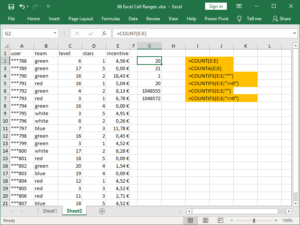 Conditional calculations – dailyEXCEL.net