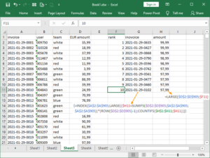 Top 10 lists in Excel – dailyEXCEL.net