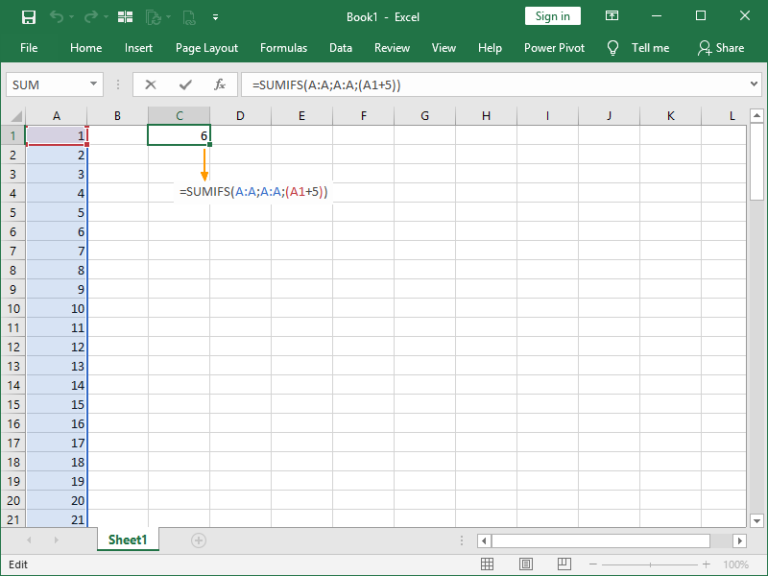 SUMIFS criteria: formulas, functions and conditional statements – dailyEXCEL.net