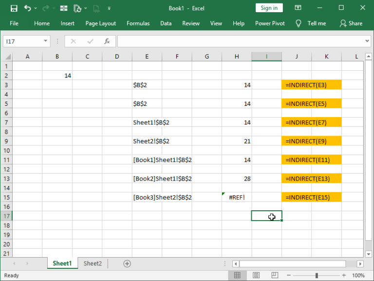 Combining Indirect With Address