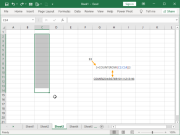 ROW & COLUMN functions – dailyEXCEL.net