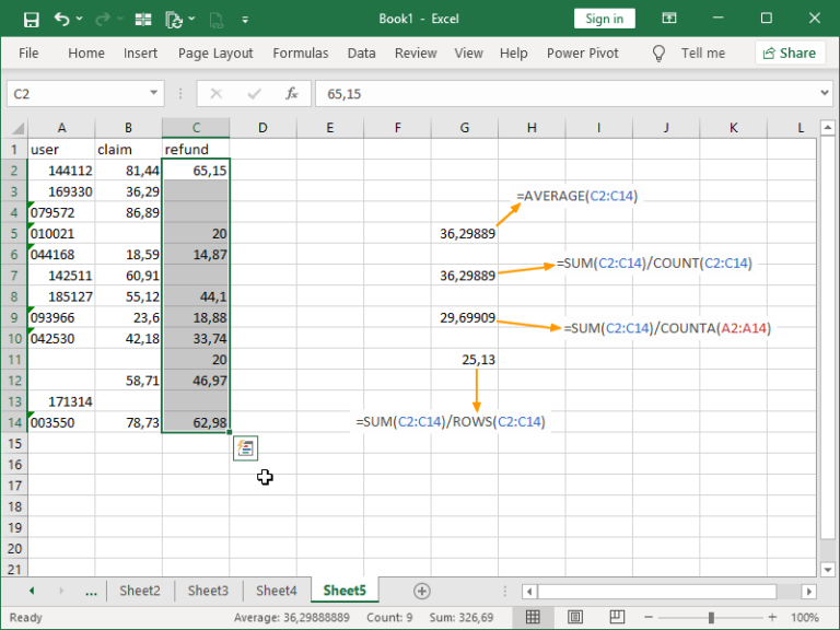 ROW & COLUMN functions – dailyEXCEL.net