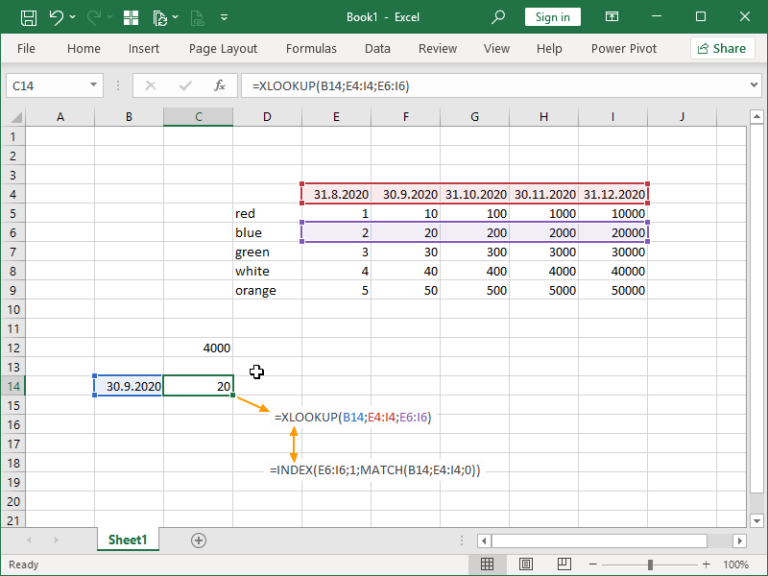 XLOOKUP function – dailyEXCEL.net