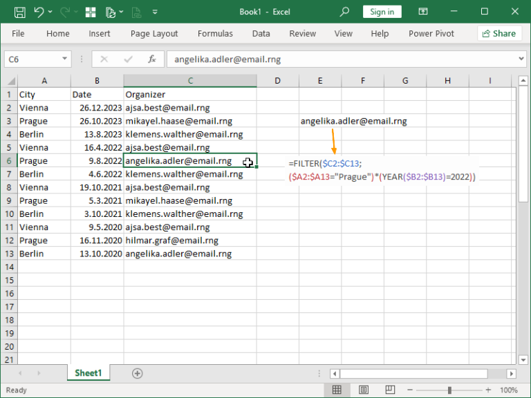 Lookup with multiple criteria – dailyEXCEL.net