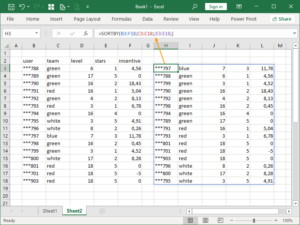 SORT & SORTBY functions – dailyEXCEL.net