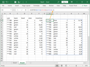 SORT & SORTBY functions – dailyEXCEL.net