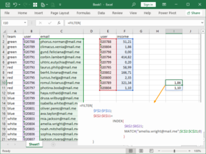 Combining FILTER with INDEX MATCH – dailyEXCEL.net