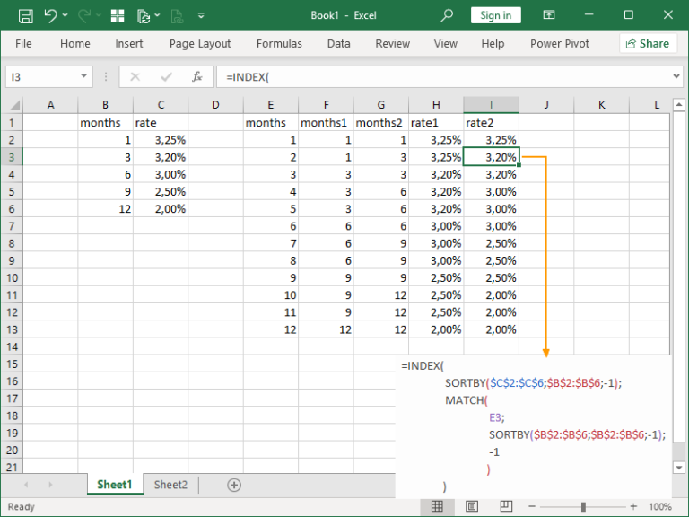 How to use less than or greater than MATCH – dailyEXCEL.net