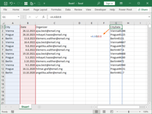Combining multiple arrays into a single lookup array – dailyEXCEL.net