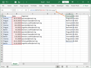 Combining multiple arrays into a single lookup array – dailyEXCEL.net